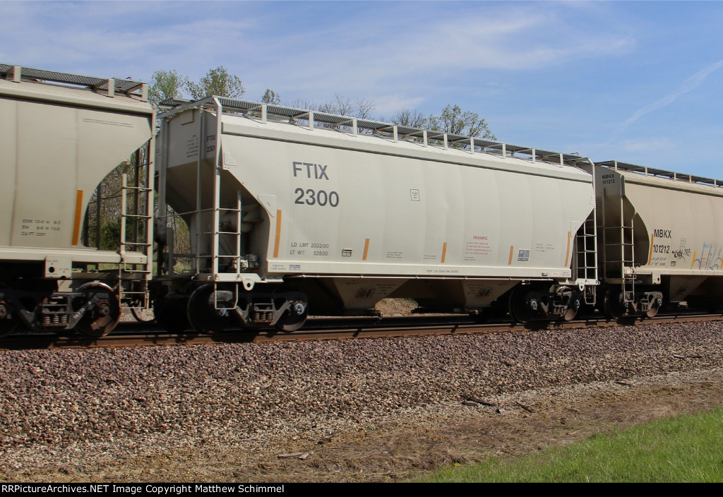 FTIX 2 Bay Covered Hopper